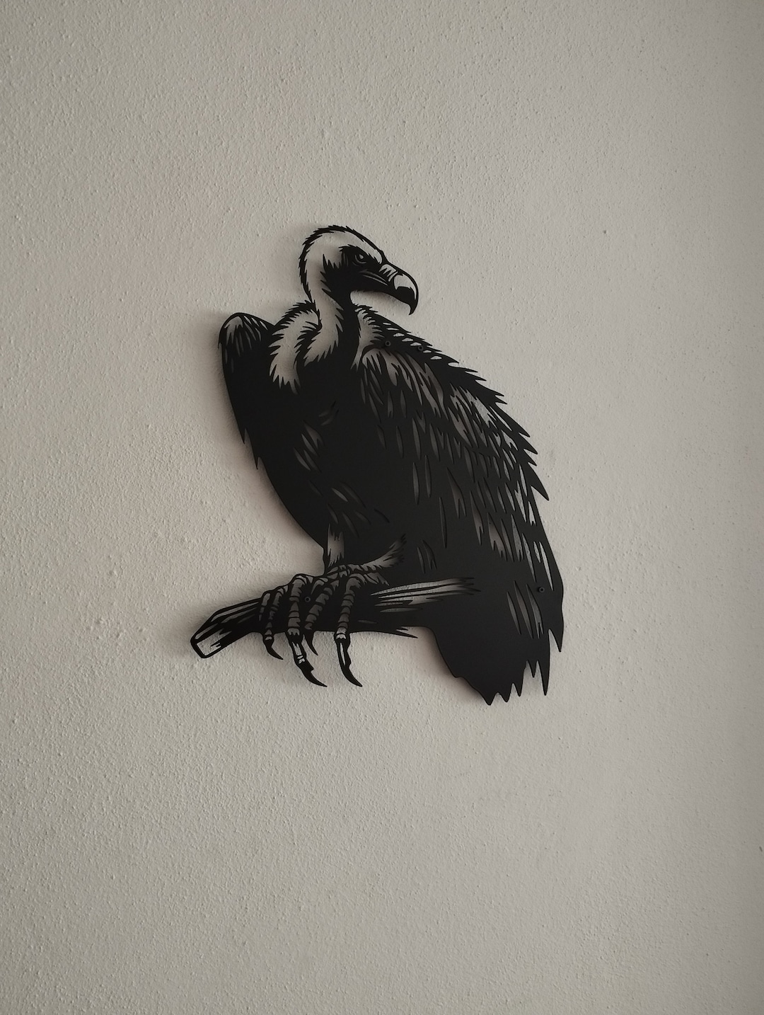 Vulture Metal Wall Art, Vulture Metal Wall Decor, Grave Digger Decor ...