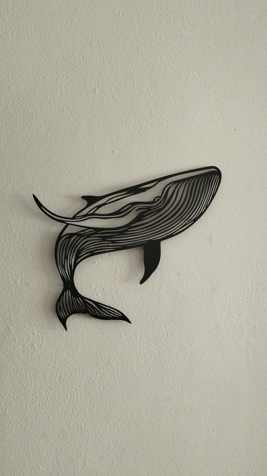 Whale Metal Wall Decor, Whale Metal Wall Art, Whale Metal Sculpture ...