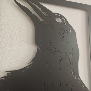Crow Birds,crow Metal Wall Art,crow Wall Hanging,bird Metal Art,the ...