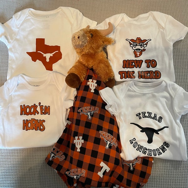 Texas Longhorn Baby - Etsy