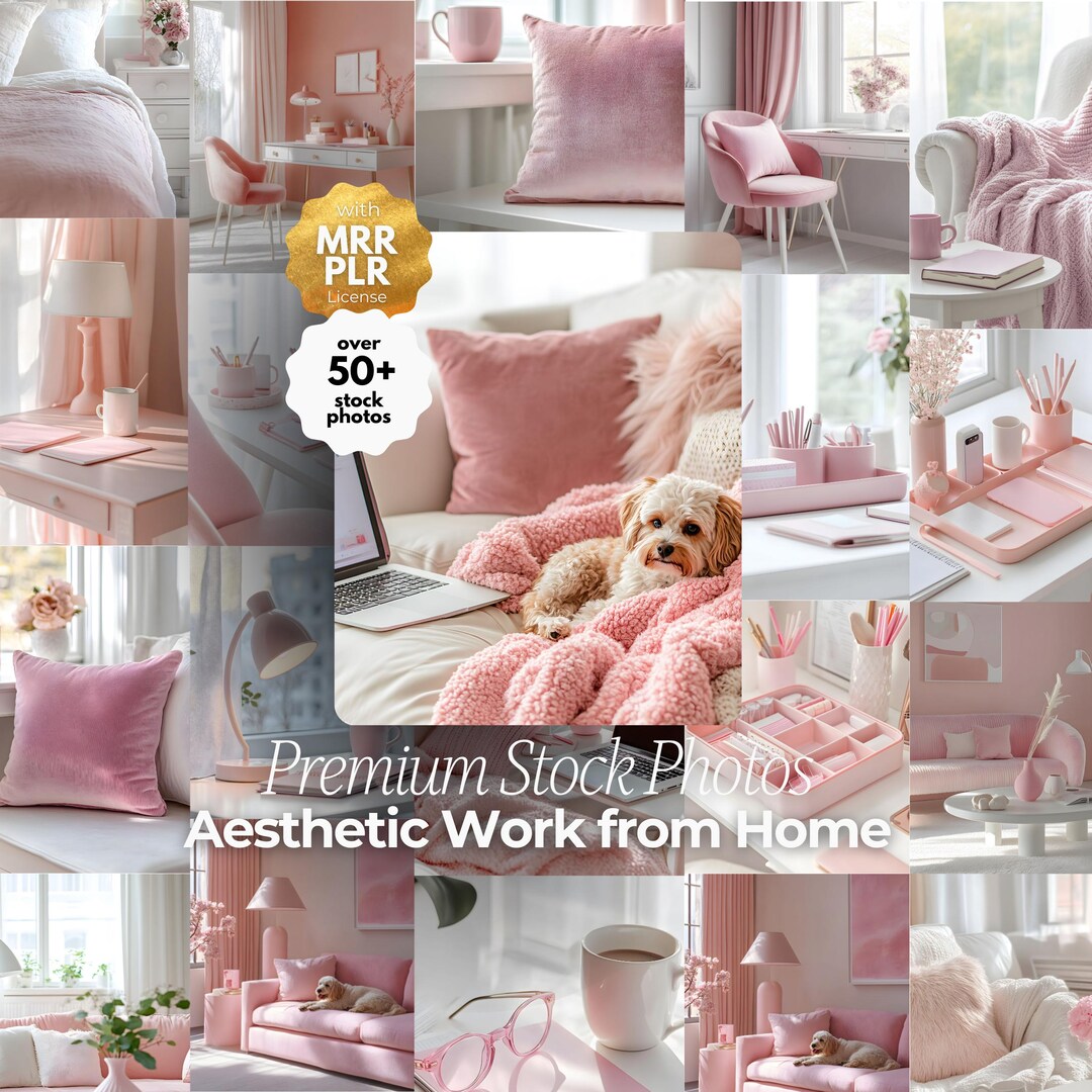 50 Pink Aesthetic Stock Photos Faceless Marketing Images Social Content ...