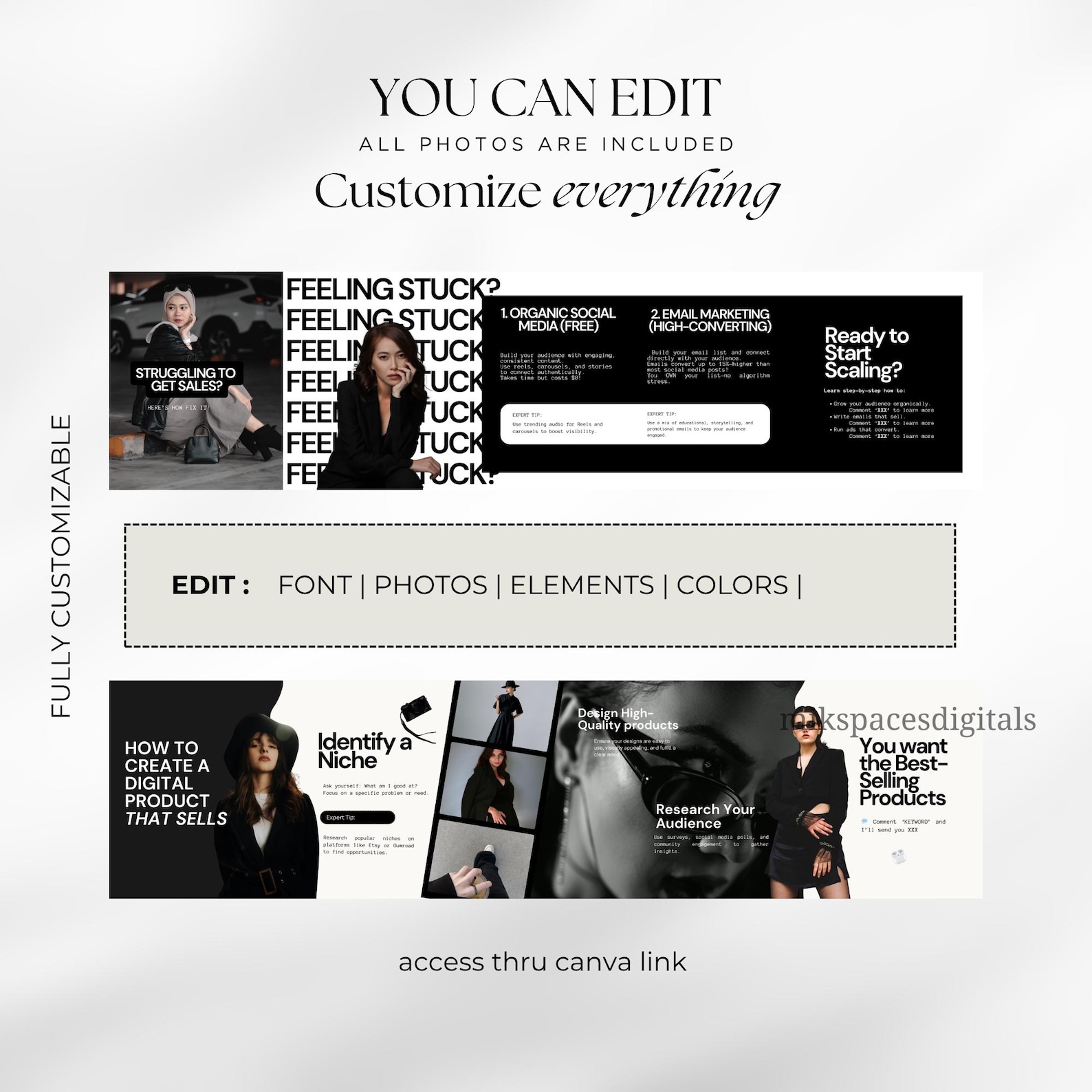 Carousel Templates Instagram Carousel Seamless Carousel Social Media ...