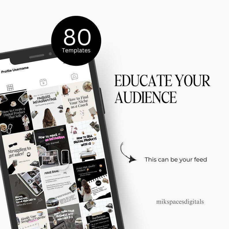 Aesthetic Carousel Templates Instagram Carousel Templates Social Media ...