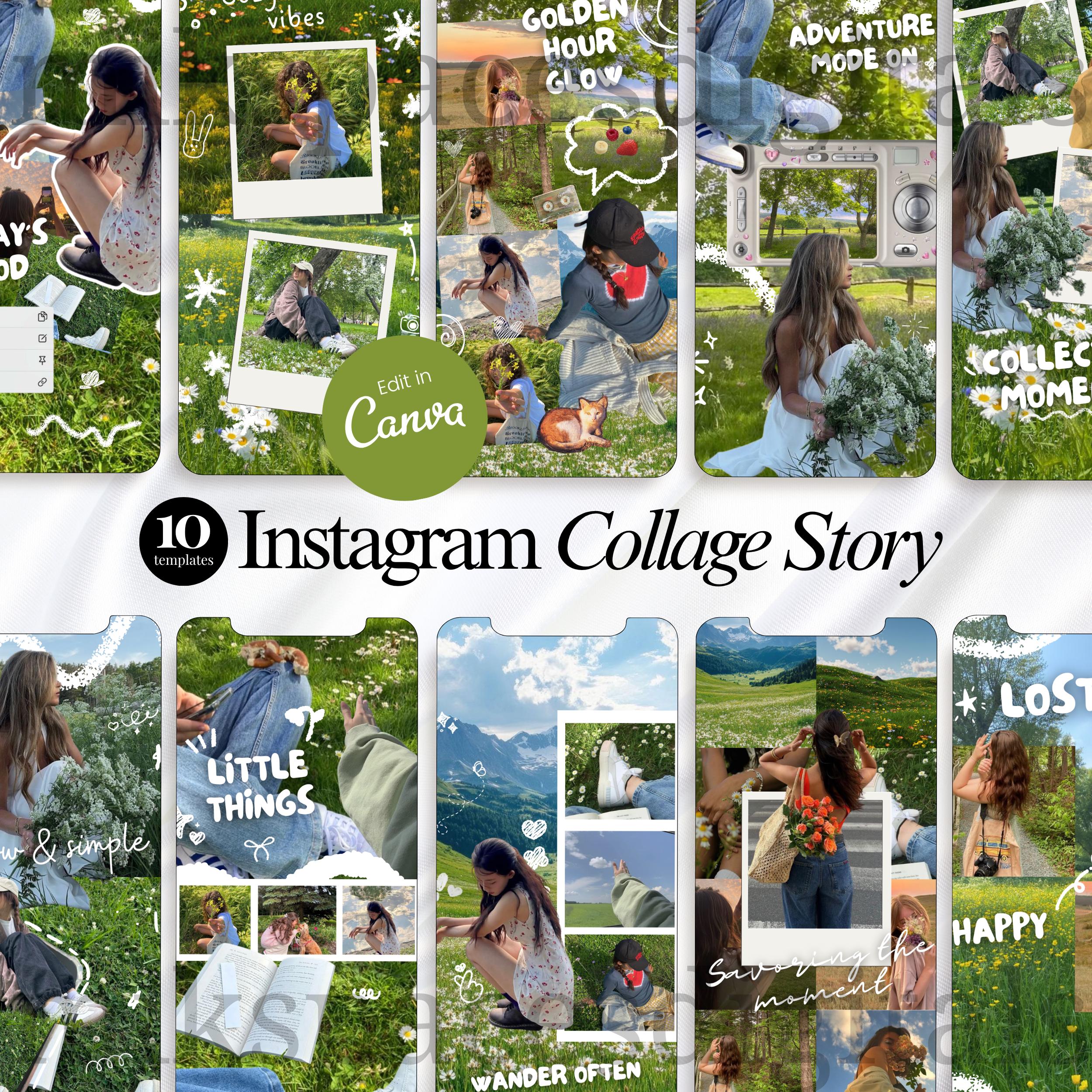 Instagram Story Template Stories Instagram Mini Vlog Thumbnail ...
