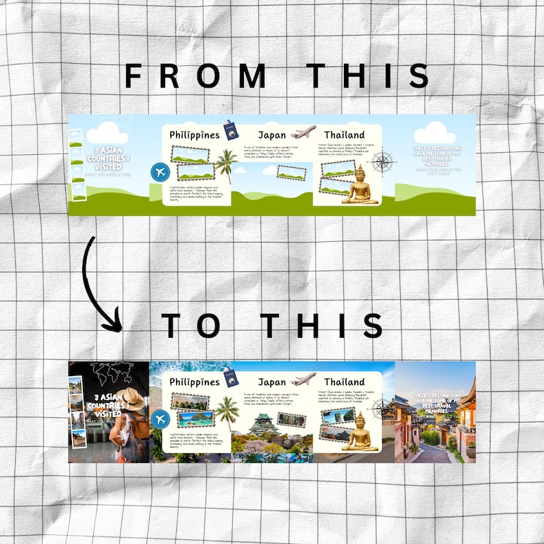Travel Carousel Instagram Post Carousel Travel Lifestyle Posts Travel ...