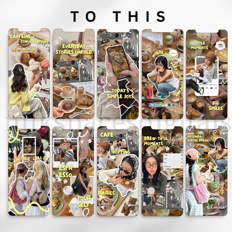 Instagram Story Template Daily Vlog Story Thumbnail Instagram Stories ...