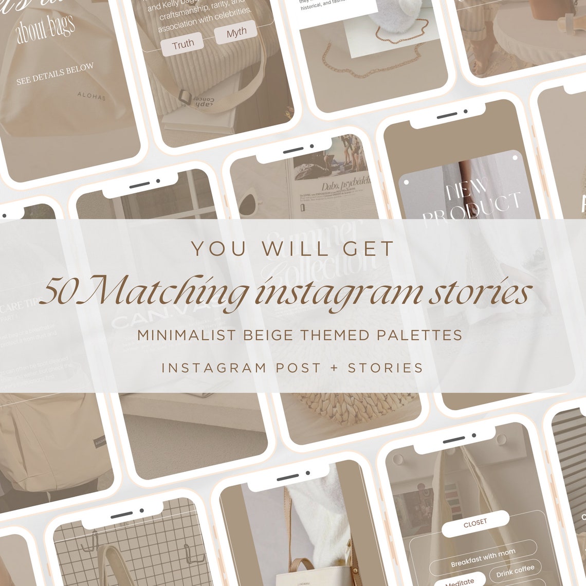 120 Bags Collection Templates Women Bag Business Instagram Templates ...