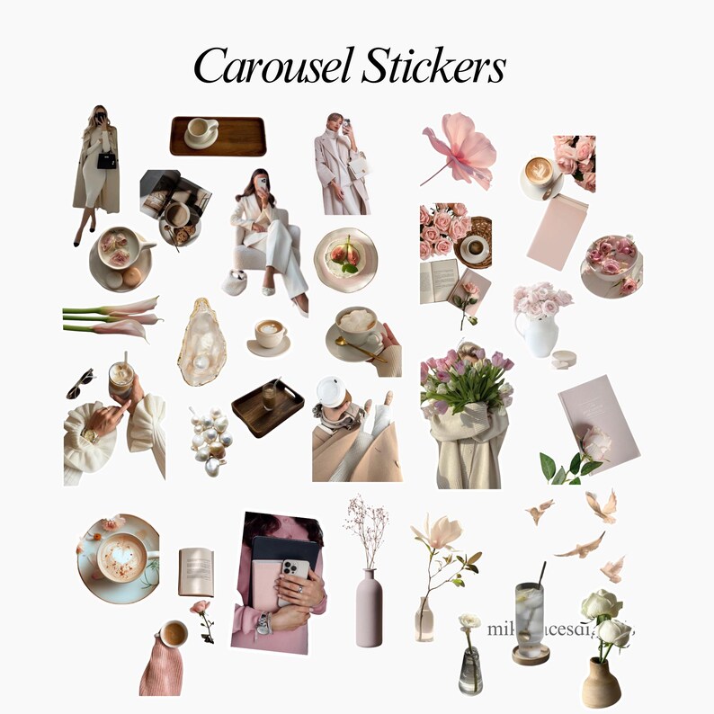 Aesthetic Carousel Templates Instagram Carousel Templates Social Media ...