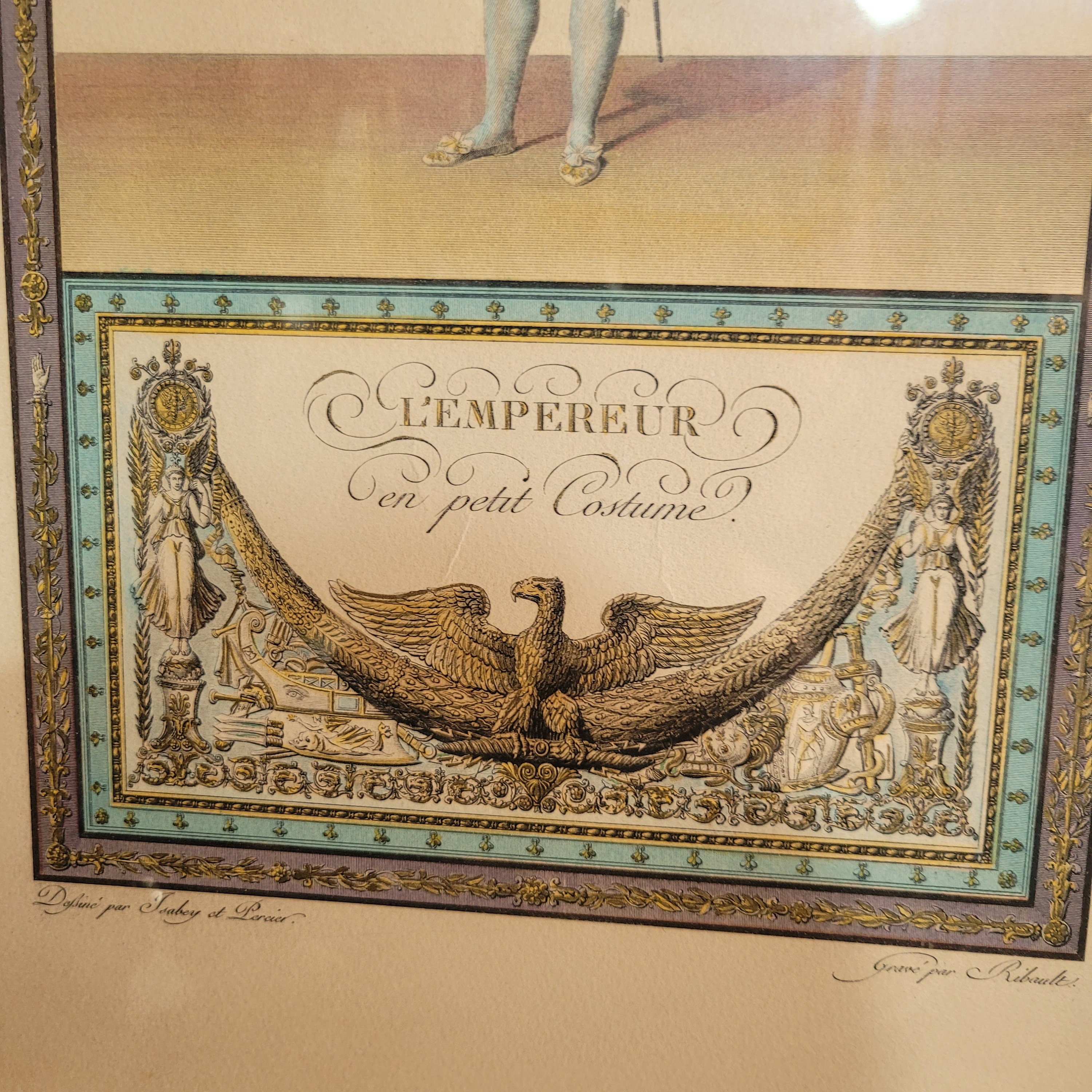 The Emperor in a Small Suit Engraver RIBAULT Art Workshop of the ...