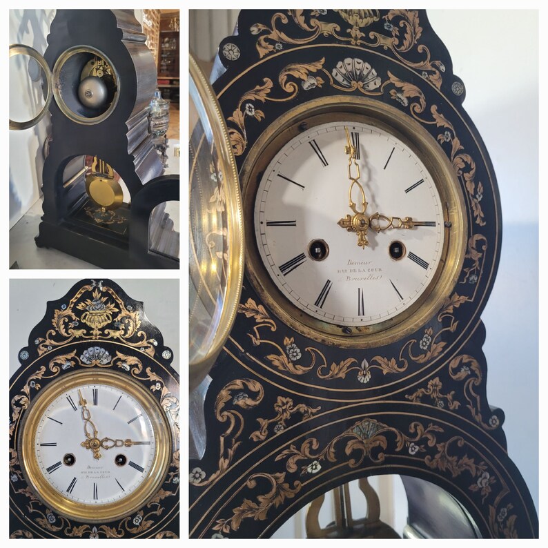 DEMEUR Clock, Clockmaker to the King of Belgium Brussels Clock in ...