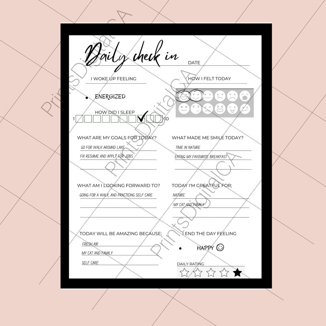 Downloadable Daily, Weekly, Monthly Sheets - Etsy