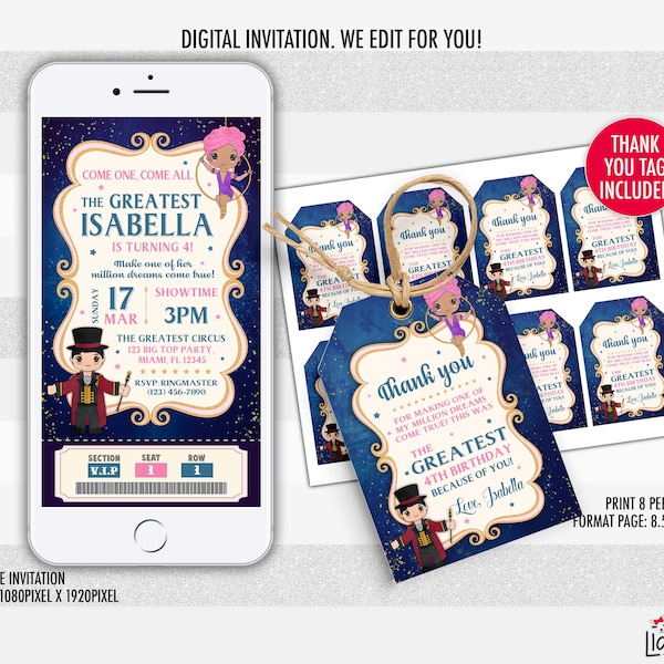 Greatest Showman Party - Etsy UK