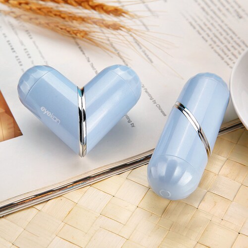 Black Contact Lens Case and Travel Kit: Gold Foiled Eye - Etsy