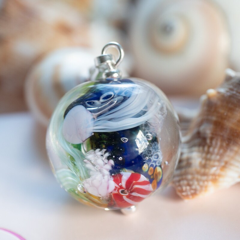 Lampwork Pendants - Etsy