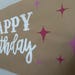 Happy Birthday Kraft Paper Sign Customized Sign - Etsy
