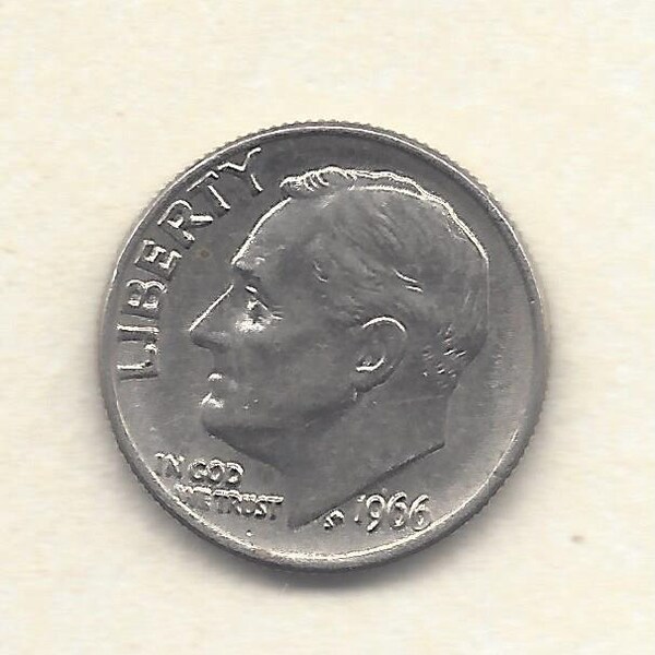 1966 No Mint Mark Dimes - Etsy