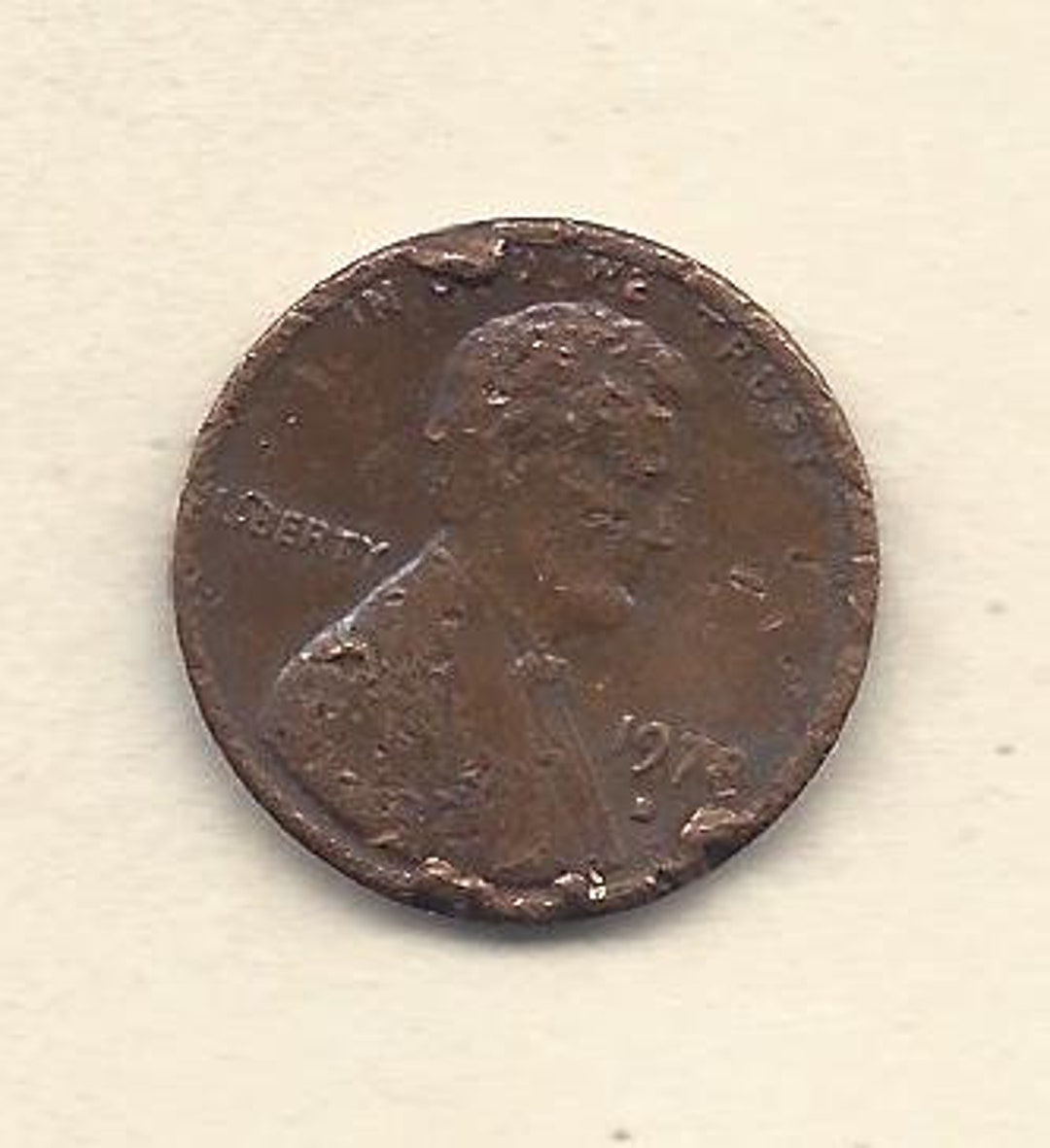 1978 D Penny - Factory Errors - One of a Kind - Etsy