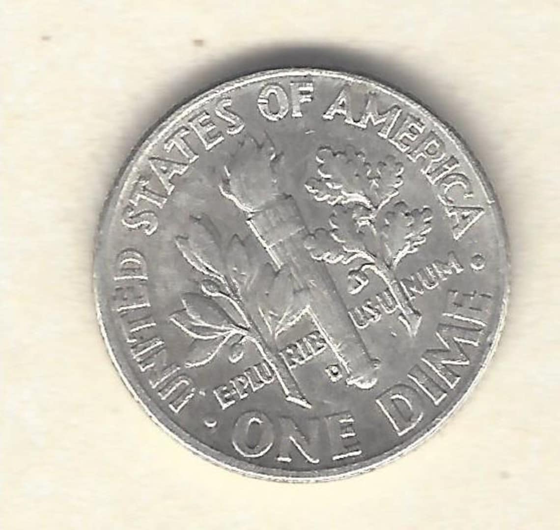 1962 D Dime - Rare - With JS - Etsy