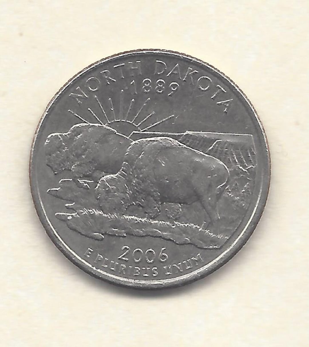 2006 D Buffalo Quarter - North Dakota - Very Rare and Hard to Fine - Etsy