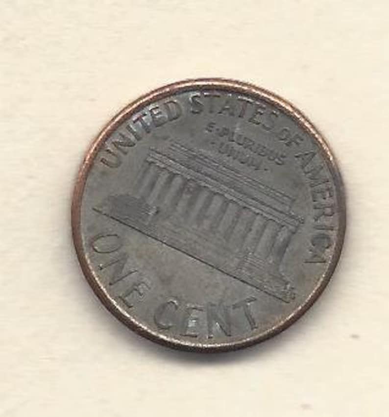Rare 1990 D Penny - Error - Black (front and Back) - No Copper on Coin ...