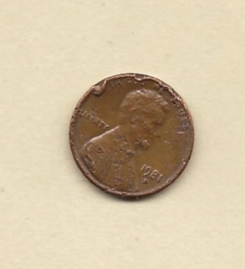 1981 D Penny - Factory Errors - Etsy