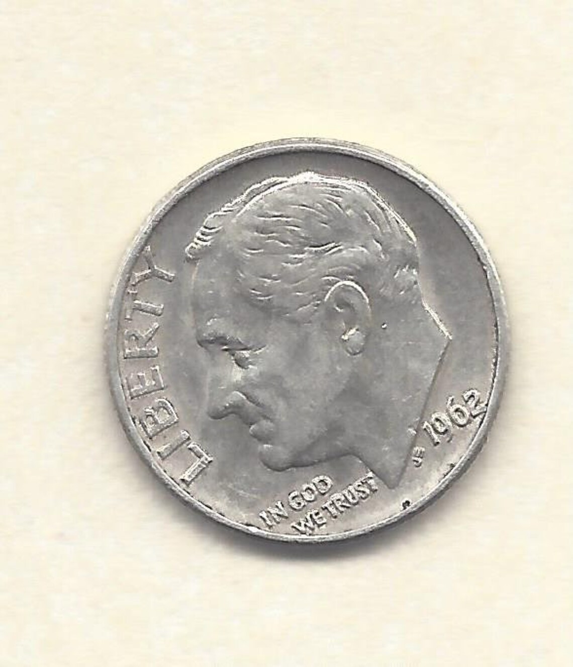 1962 D Dime - Rare - With JS - Etsy