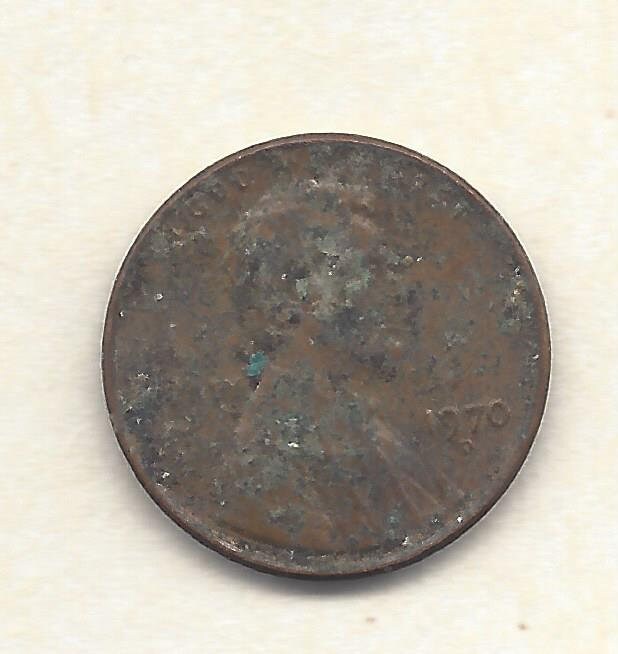 1970 Lincoln Penny - D Error With Change of Color - Etsy