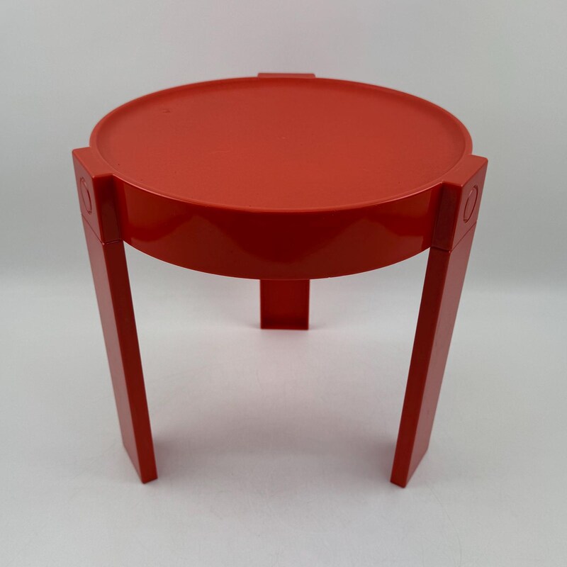 Orange Side Table - Etsy