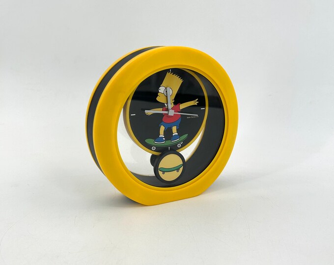 Vintage Bart Simpson Alarm Clock - 1990s - Etsy