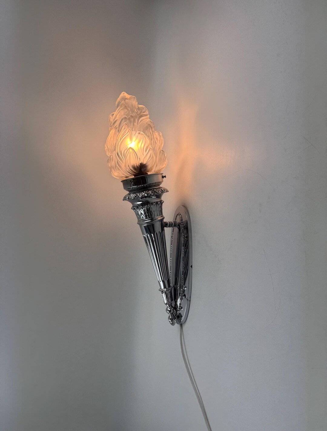 Torch Lamp / Castle Lamp / Wall Lamp - 70s - Etsy