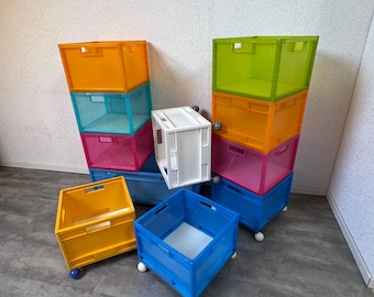 Rare Vintage Ikea– Märd – Memphis Storage Crate -1980s-1990s / Retro - Etsy