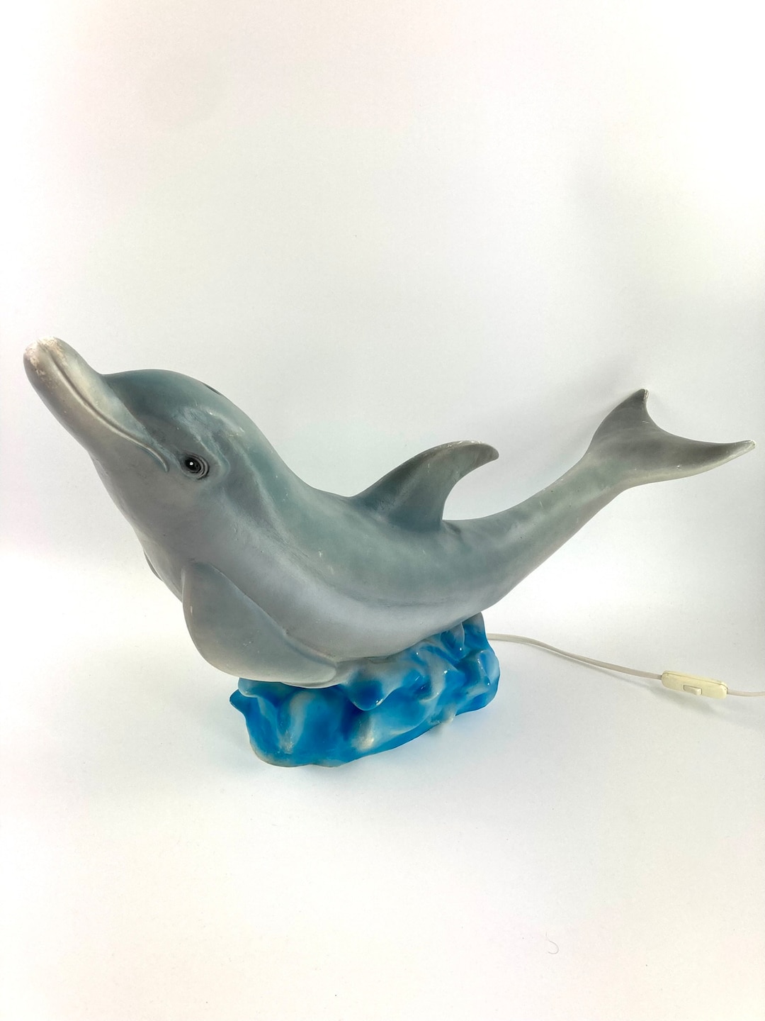Heico Dolphin Lamp 1990s Vintage - Etsy