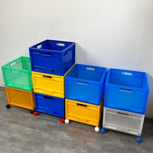 Märd Storage Boxes Ikea in Memphis Style 1990s - Etsy
