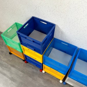 Märd Storage Boxes Ikea in Memphis Style 1990s - Etsy