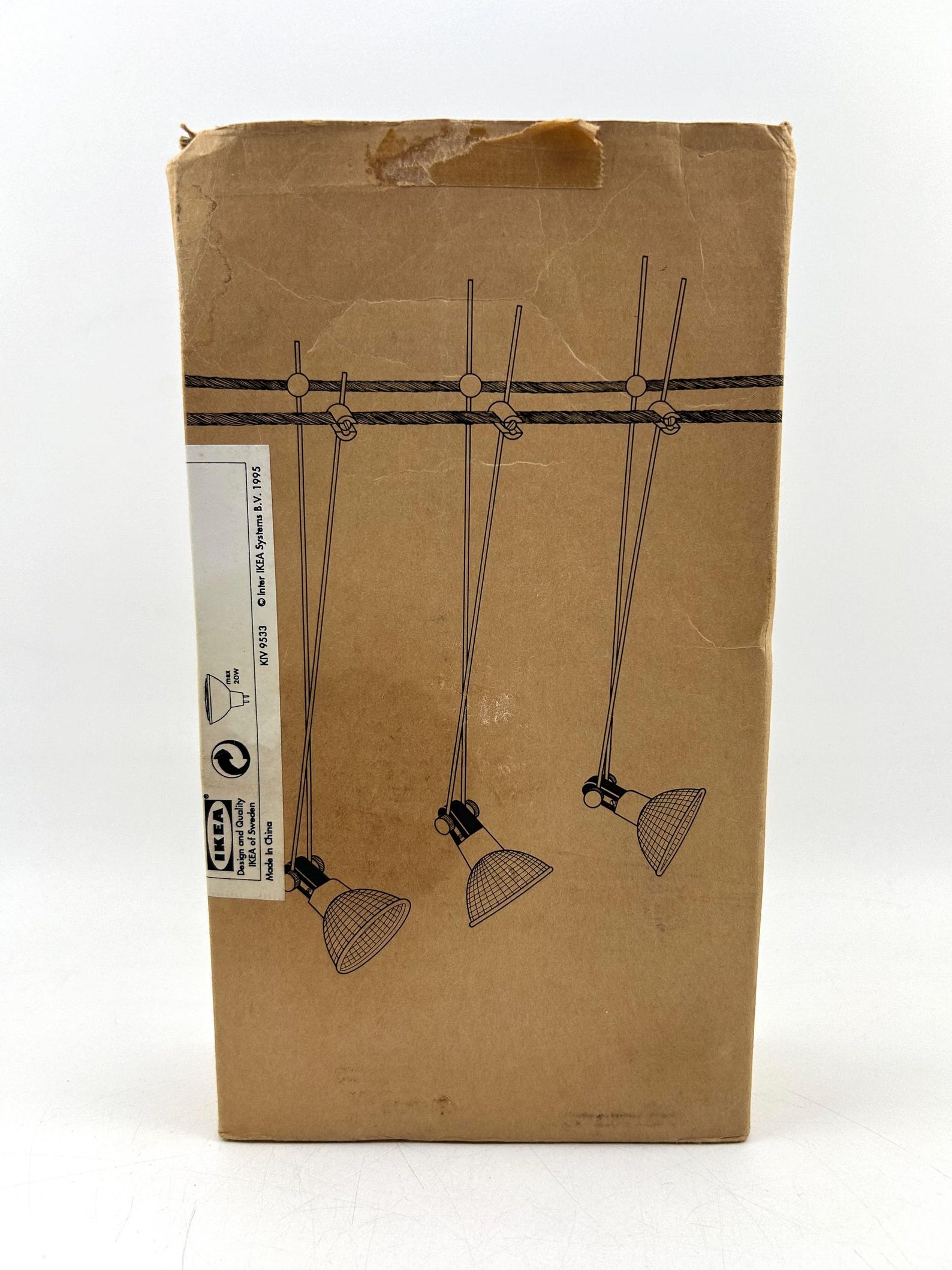 NEW! IKEA - Sansa Ceiling Spotlights Wire Tension Light - 1995 - Etsy