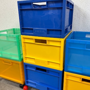 Märd Storage Boxes Ikea in Memphis Style 1990s - Etsy