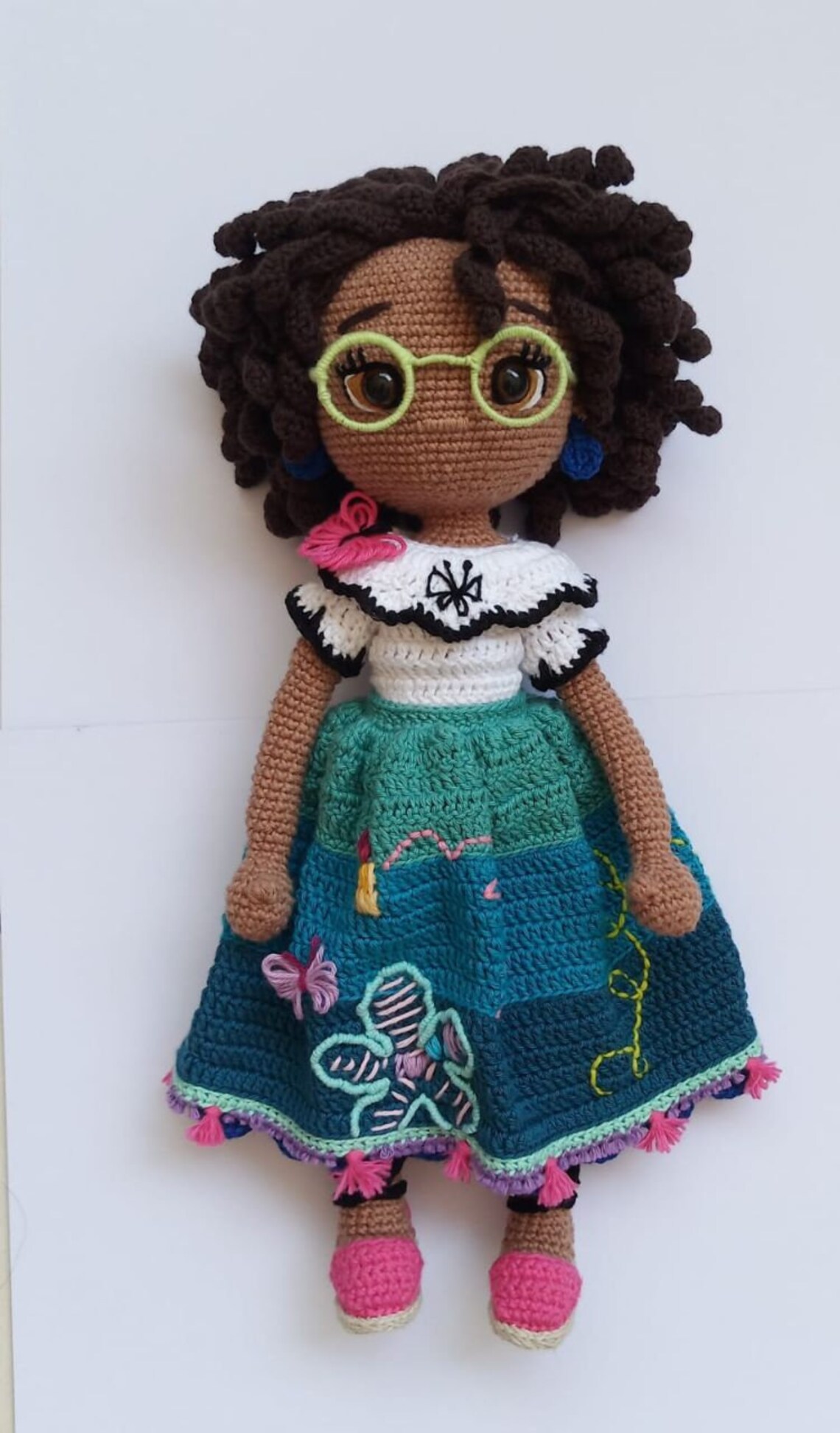 English MIRABEL Pattern Amigurumi Removable Outfit 40 Cm - Etsy