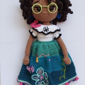 English MIRABEL Pattern Amigurumi Removable Outfit 40 Cm - Etsy