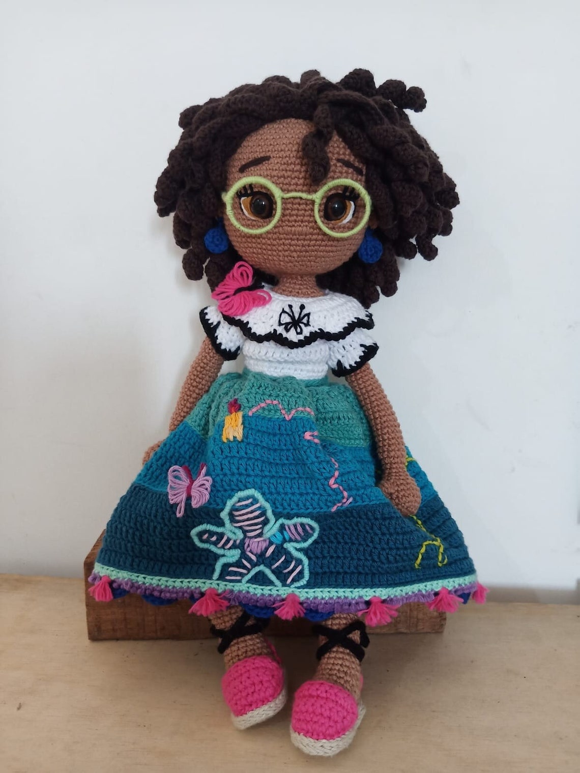 English MIRABEL Pattern Amigurumi Removable Outfit 40 Cm - Etsy