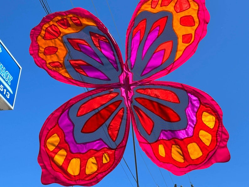 Butterfly Banner Flags - Etsy