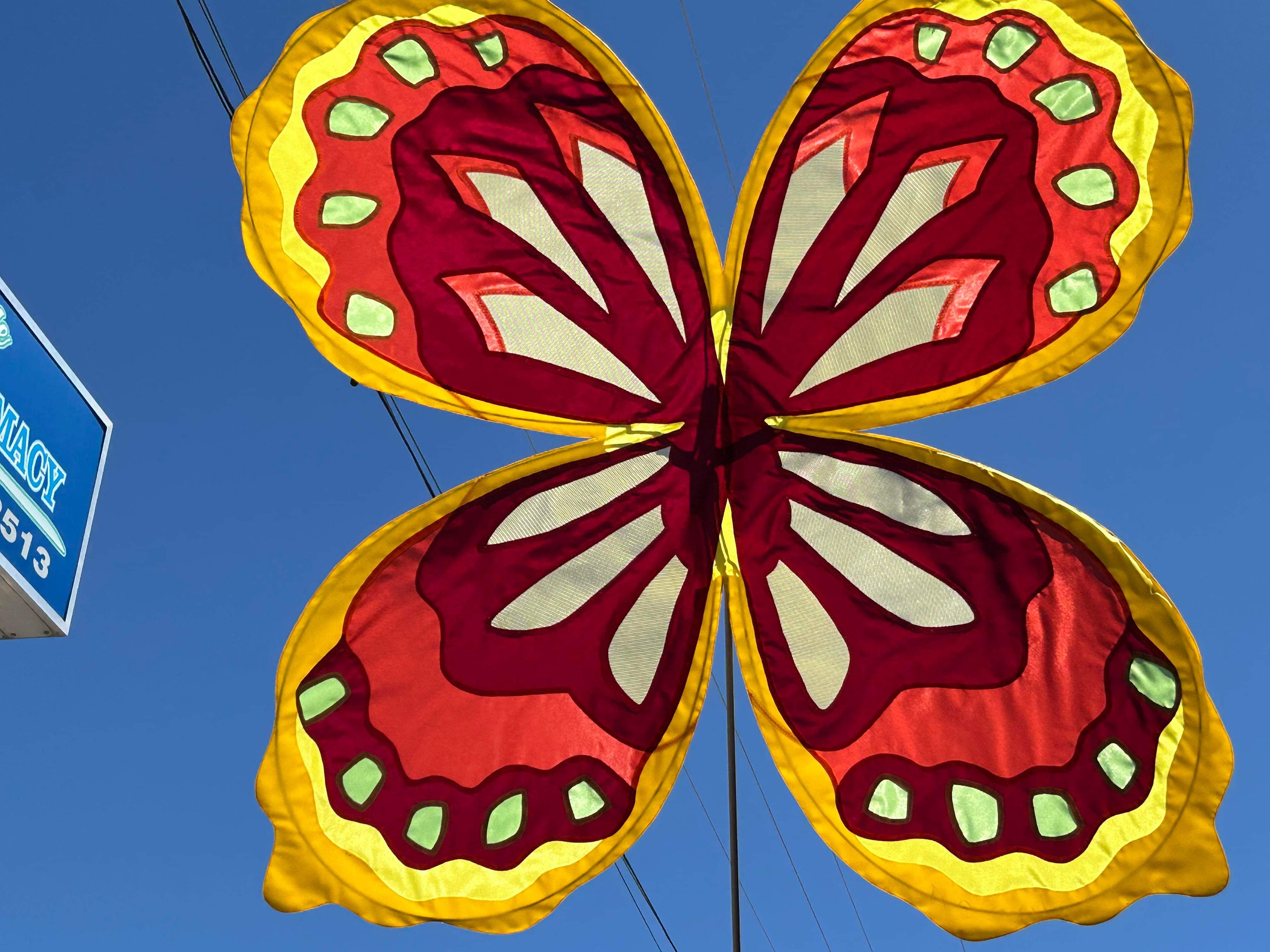 Butterfly Banner Flags - Etsy