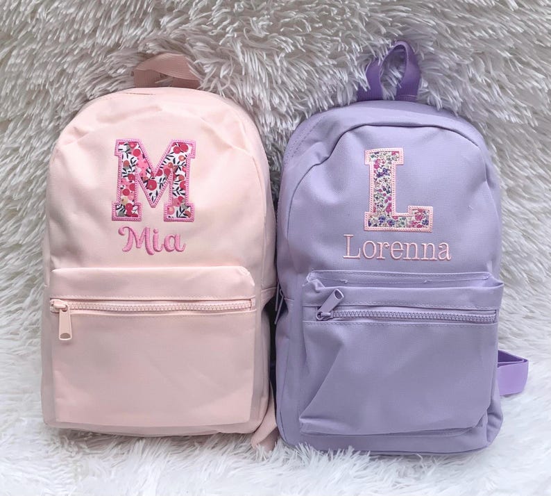 Embroidered Personalised Backpack • Kids Backpack • Nursery Backpack ...