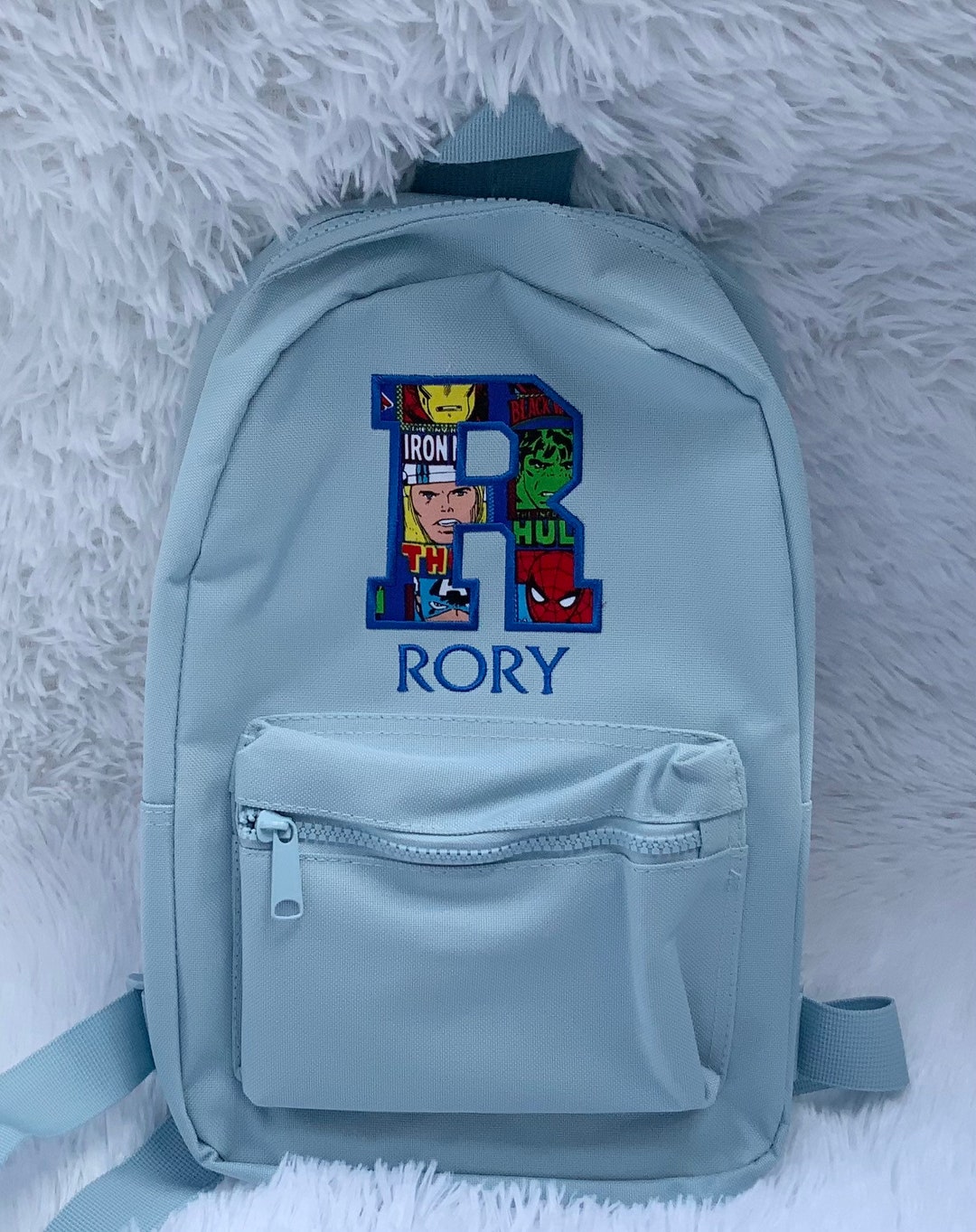 Embroidered Personalised Backpack • Initial Backpack • Nursery Backpack ...