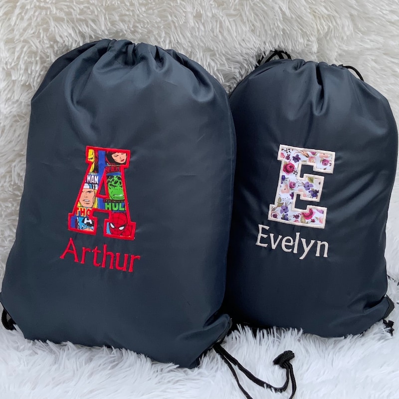 Personalised Drawstring Bags - Etsy UK