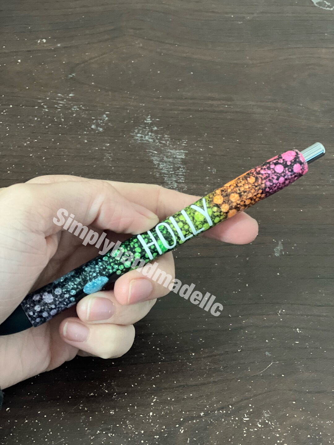 Custom Powerwash black Rainbow Pen - Etsy