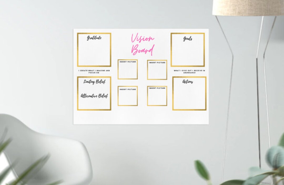 Digital Vision Board - Etsy