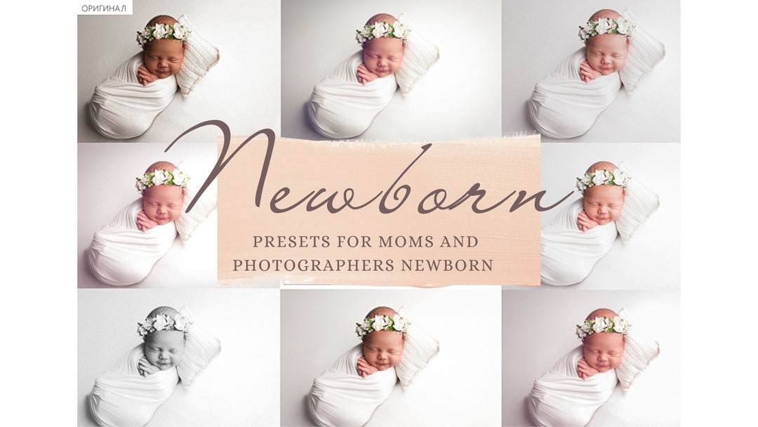 18 Lightroom Newborn Presets | Presets for Newborn Photographers ...