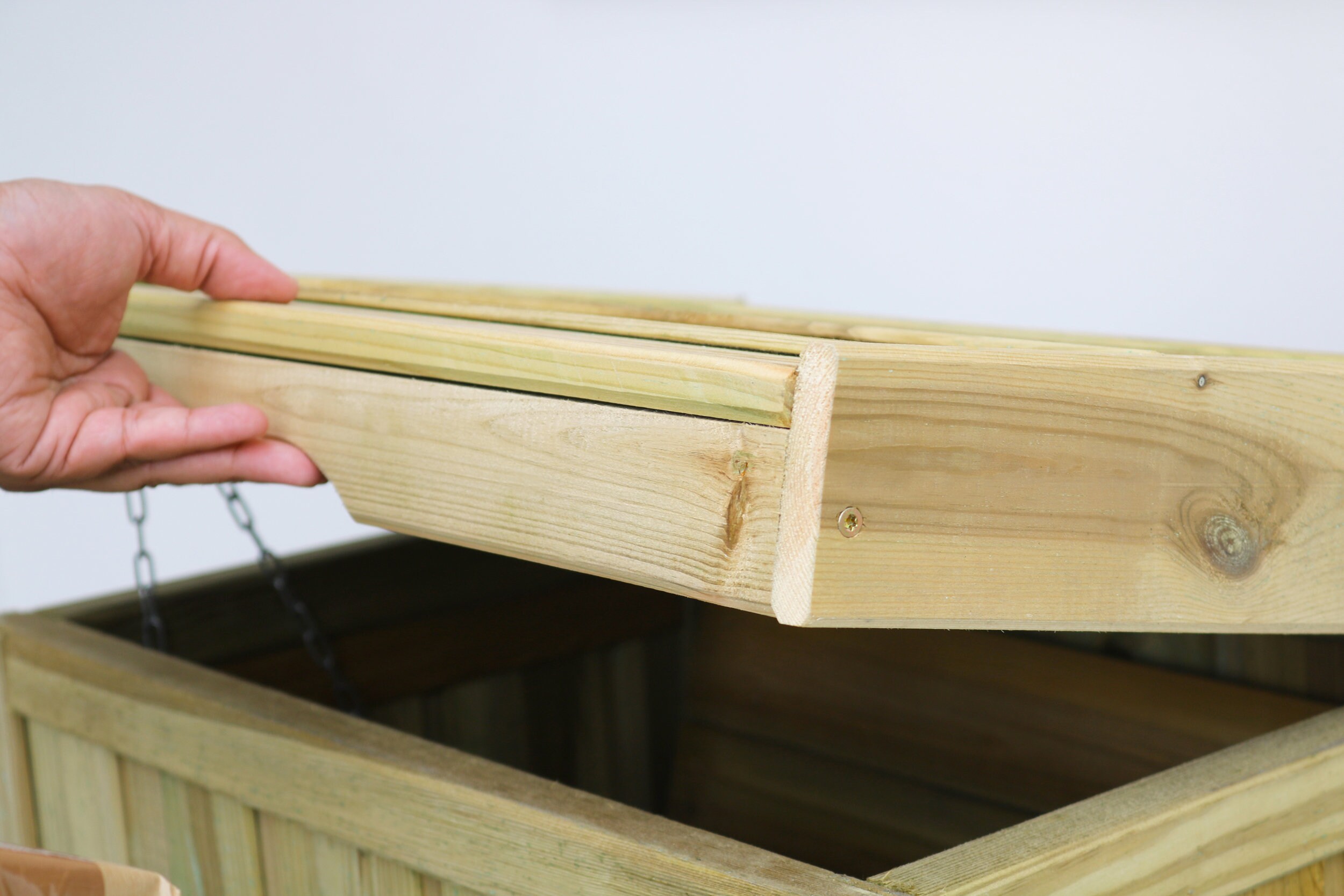 Simply Wood Keep Safe Parcel Store - Etsy UK