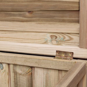 Simply Wood Keep Safe Parcel Store With Planter - Etsy UK