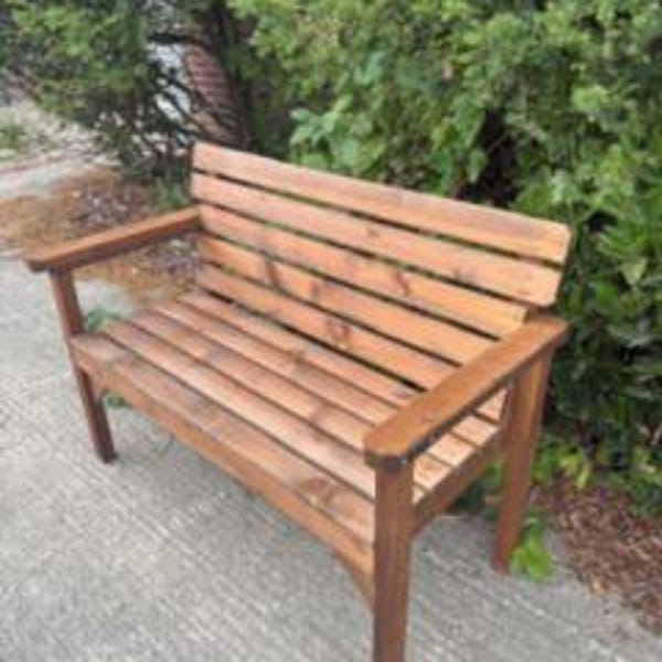 Free Standing Bench - Etsy UK